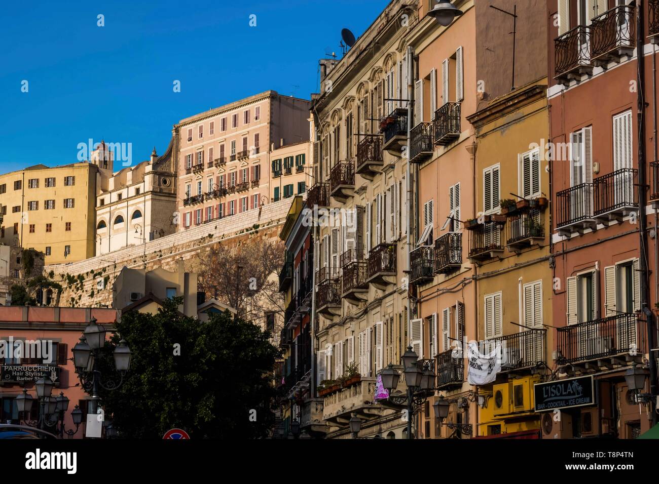 Cagliari Sardinia Castello High Resolution Stock Photography and Images ...