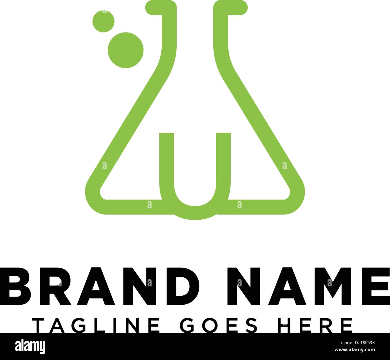 initial u molecular dna logo design template vector illustration icon ...