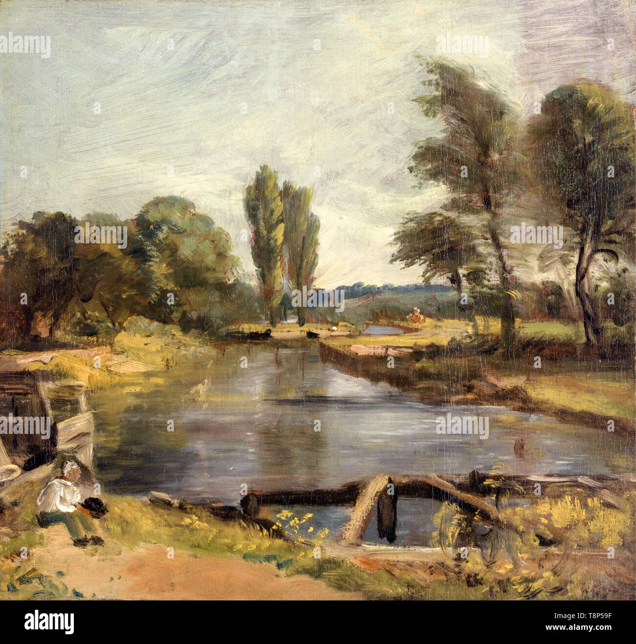 The lock john constable hi-res stock photography and images - Alamy