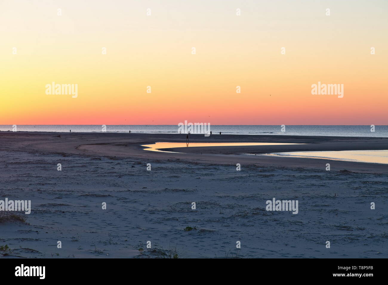 Sunset st simons island hi-res stock photography and images - Alamy