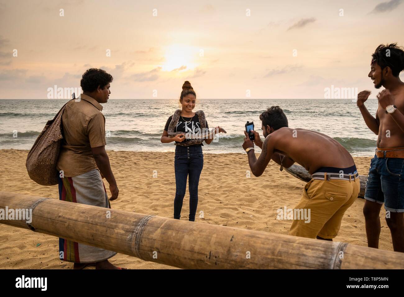 Sri Lanka, Western province, Negombo, Negombo beach Stock Photo - Alamy
