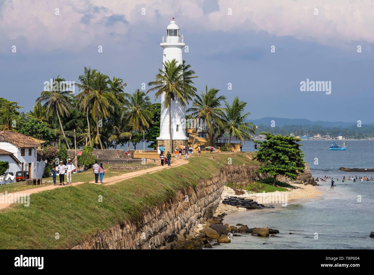 Sri Lanka, Southern province, Galle, Galle Fort or Dutch Fort listed as ...