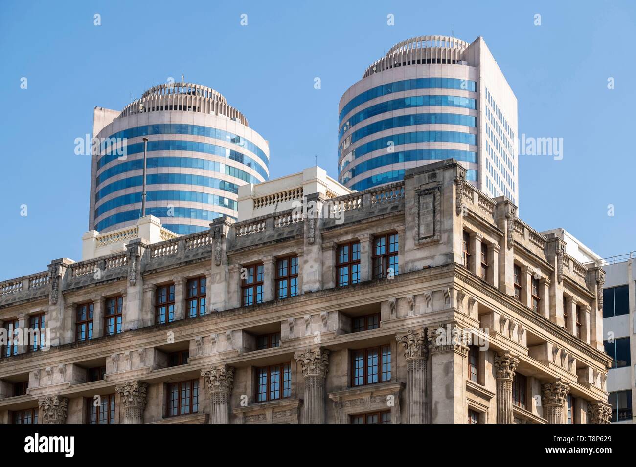 Sri Lanka, Colombo, Fort district, Central Point historical building ...