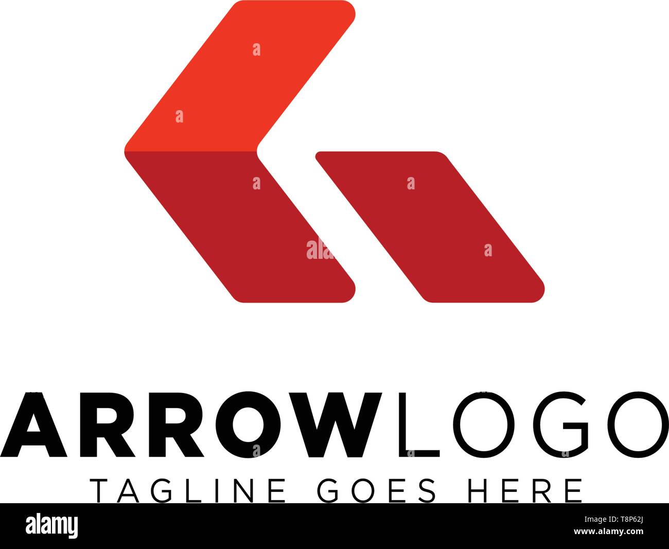 Direction logo design Stock Vector Images - Alamy