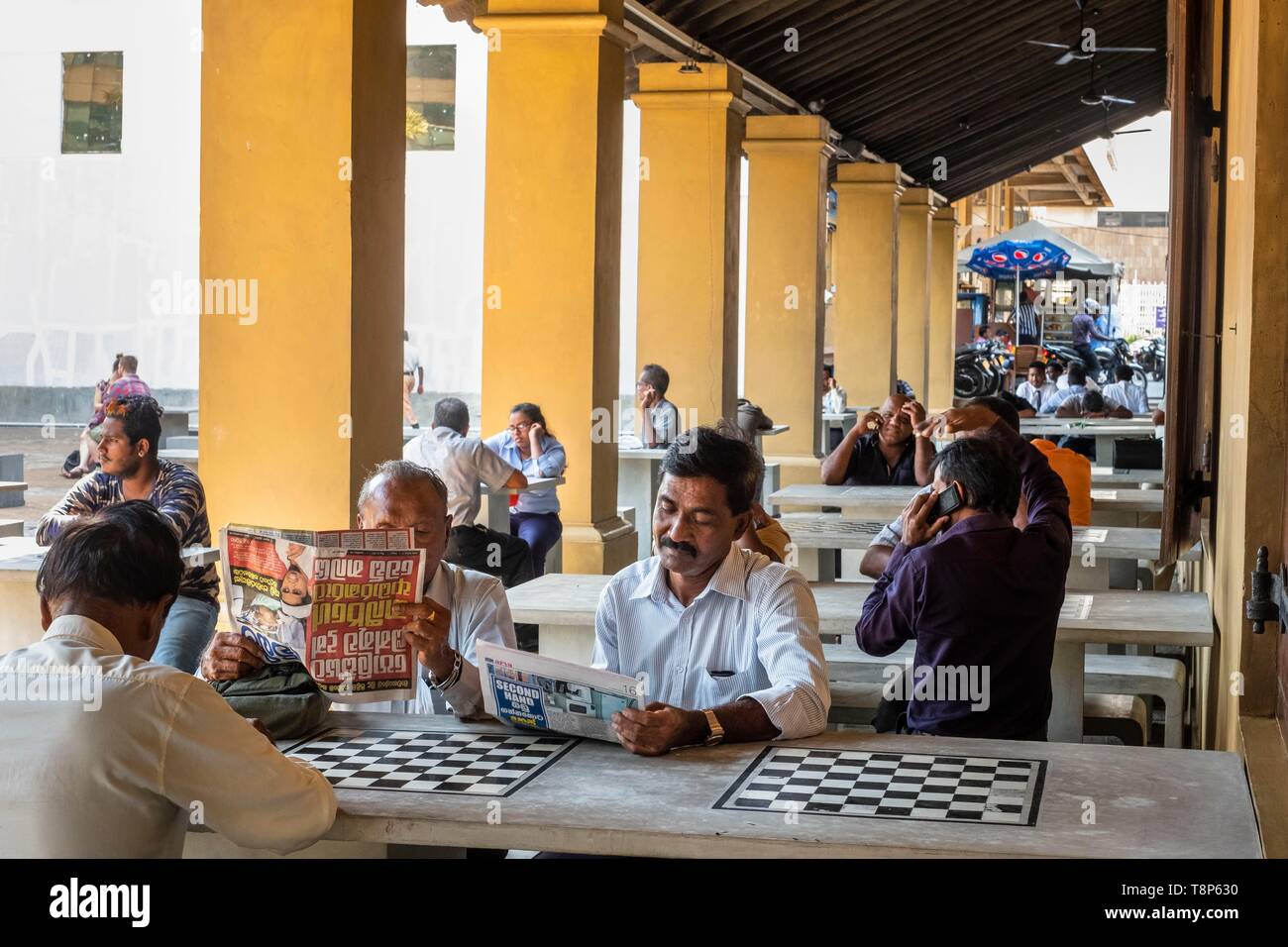 Sri Lanka, Colombo, Fort district, the 17th century Old Dutch hospital ...