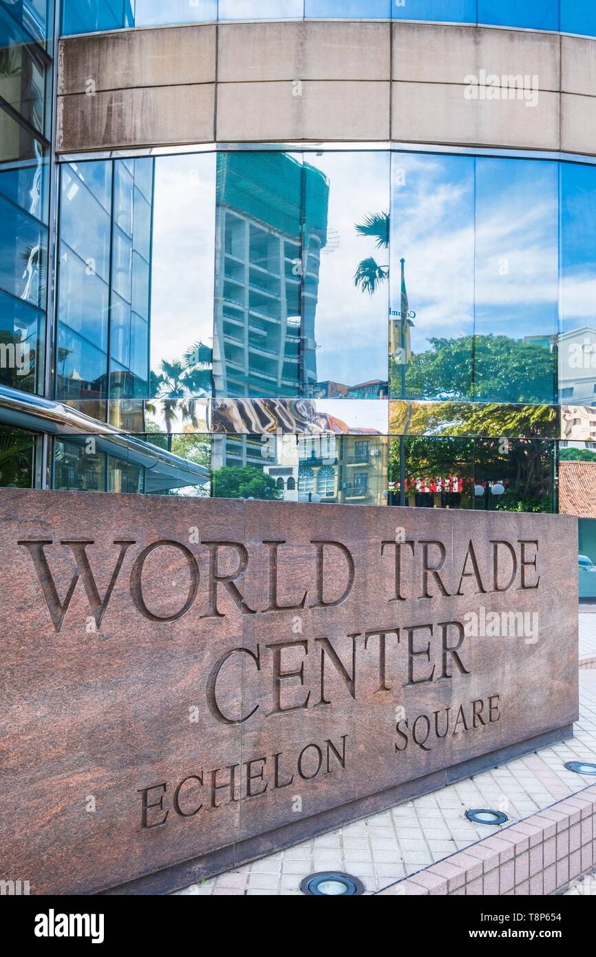 Sri Lanka, Colombo, Fort district, World Trade Center Stock Photo - Alamy