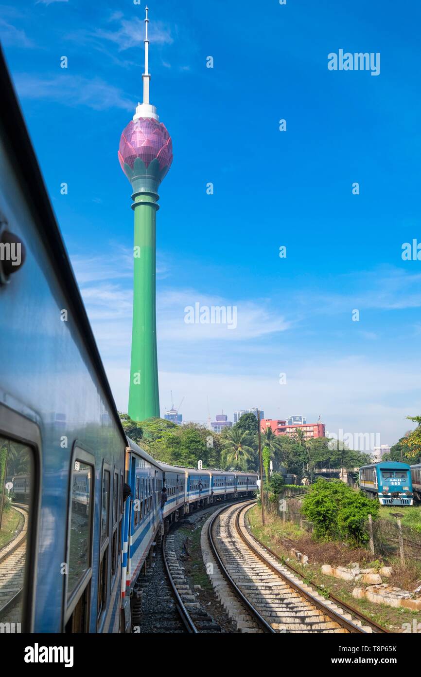 Colombo lotus tower hi-res stock photography and images - Alamy