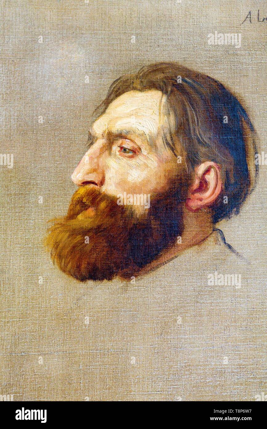 France, Paris, the Rodin Museum, self portrait Stock Photo - Alamy