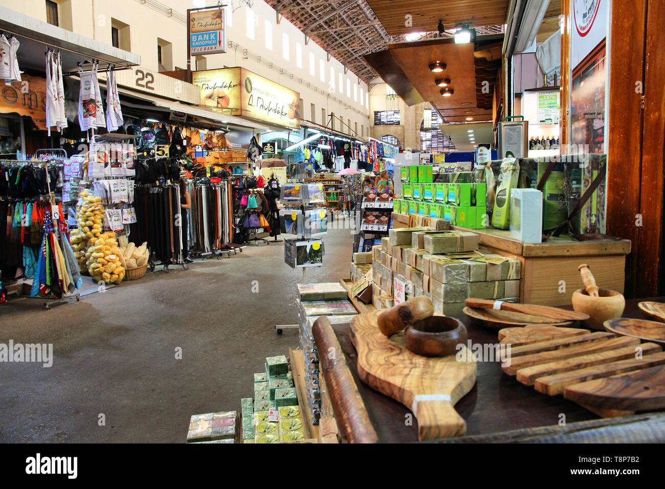 Old chania market hi-res stock photography and images - Alamy
