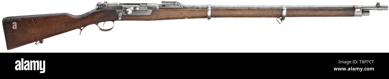 SERVICE WEAPONS, PORTUGAL, rifle Kropatschek model 1886, calibre 8 x ...