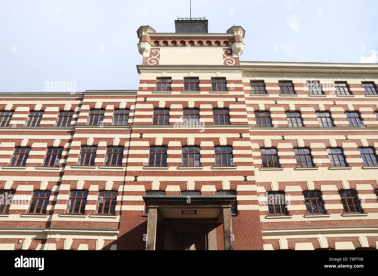 Leipzig city in Germany (State of Sachsen). Plagwitz former industrial ...