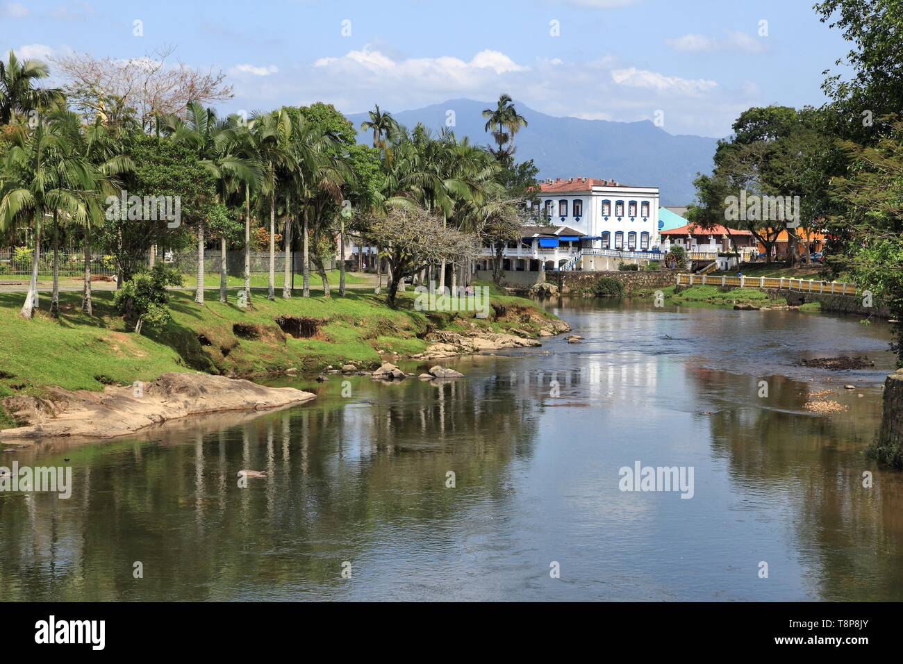Morretes, Brazil - old colonial town in the State of Parana Stock Photo ...
