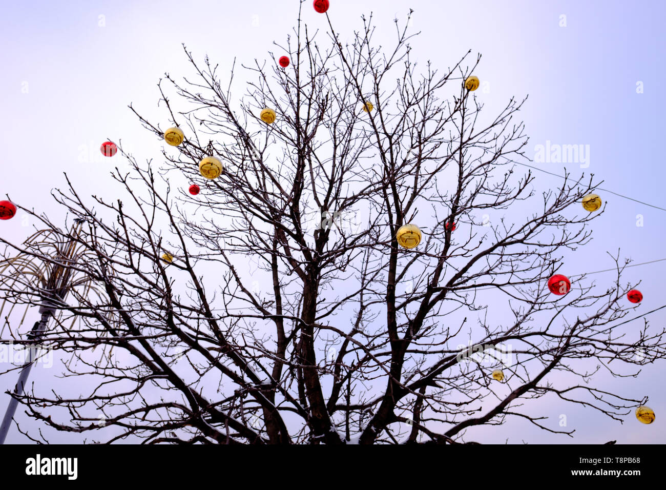 Christmas tree crown decoration hi-res stock photography and images - Alamy