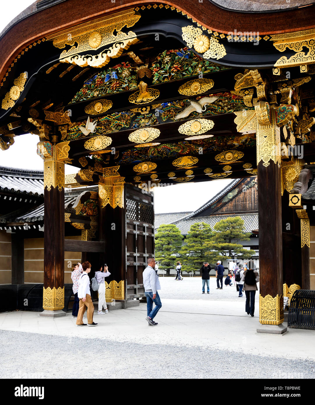 Nijo Castle Kyoto Japan Stock Photo - Alamy