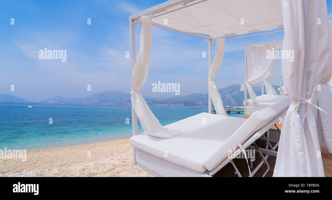 Massage area on beach hi-res stock photography and images - Alamy