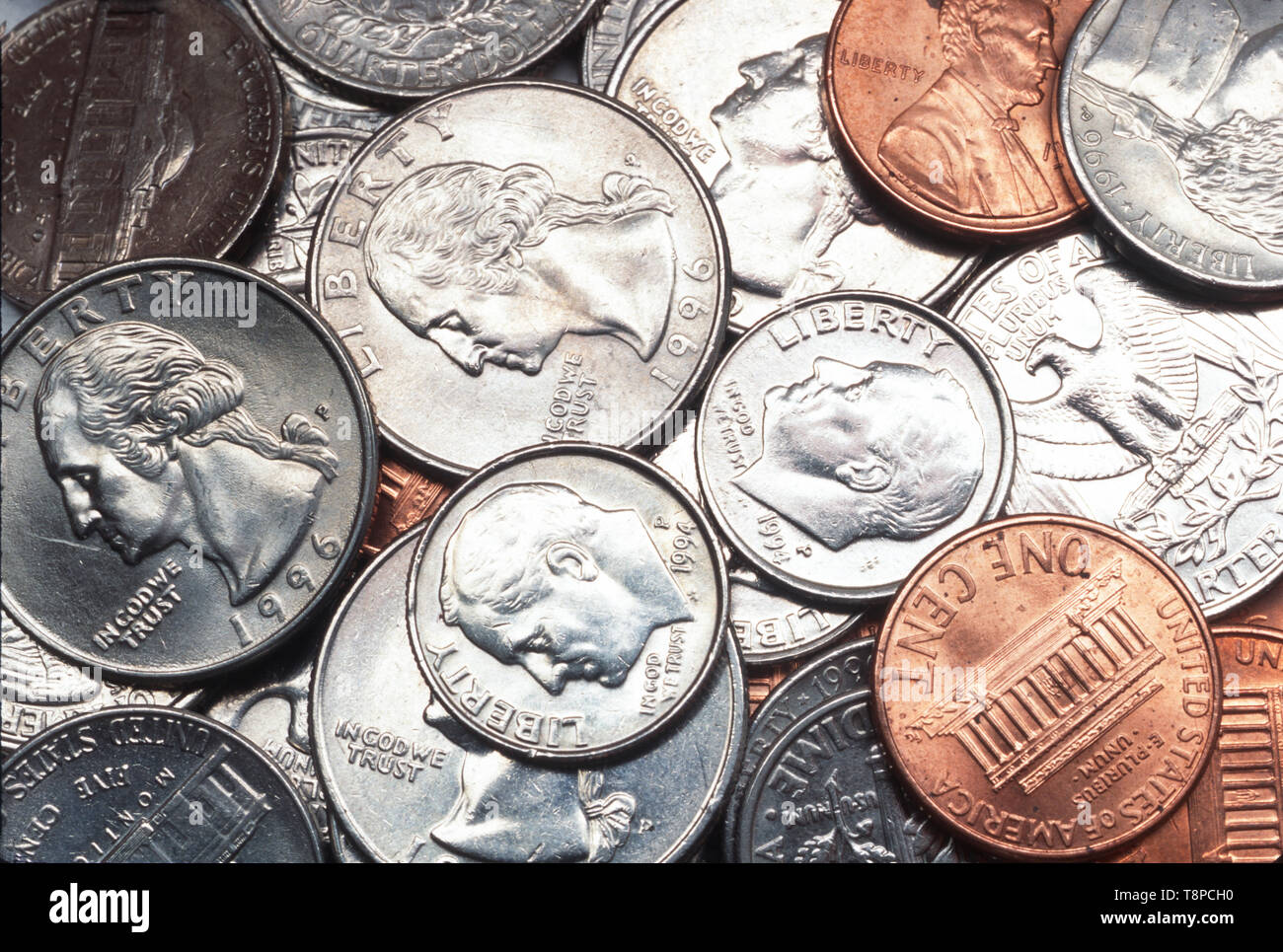 Dimes coins hi-res stock photography and images - Alamy