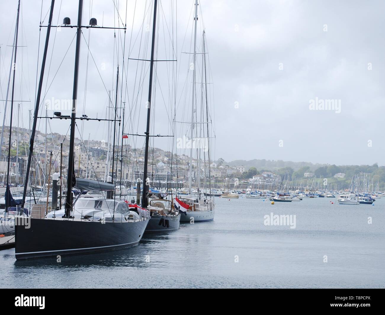 Falmouth boat river hi-res stock photography and images - Alamy