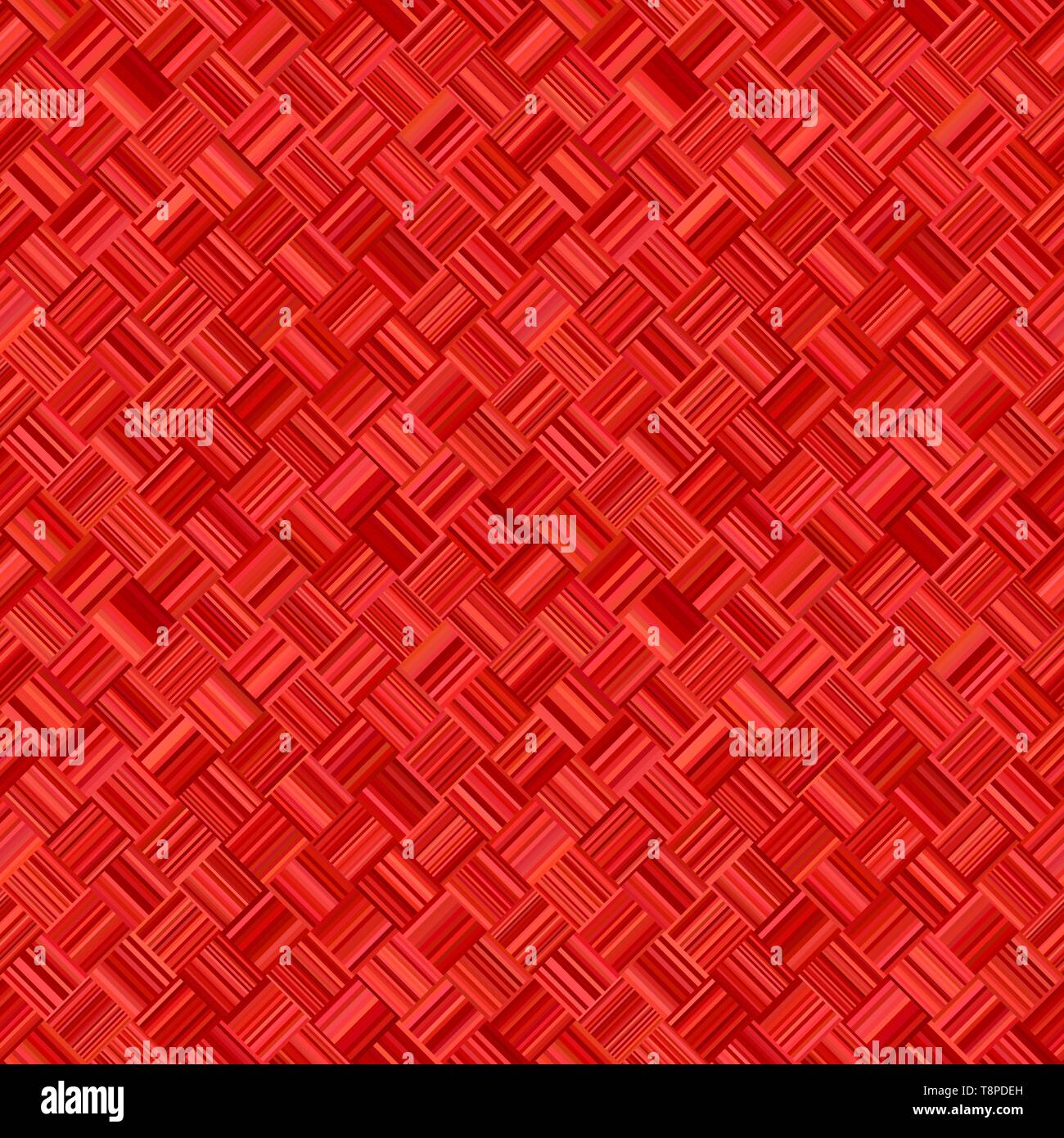 Red geometrical diagonal stripe tile mosaic pattern background Stock ...