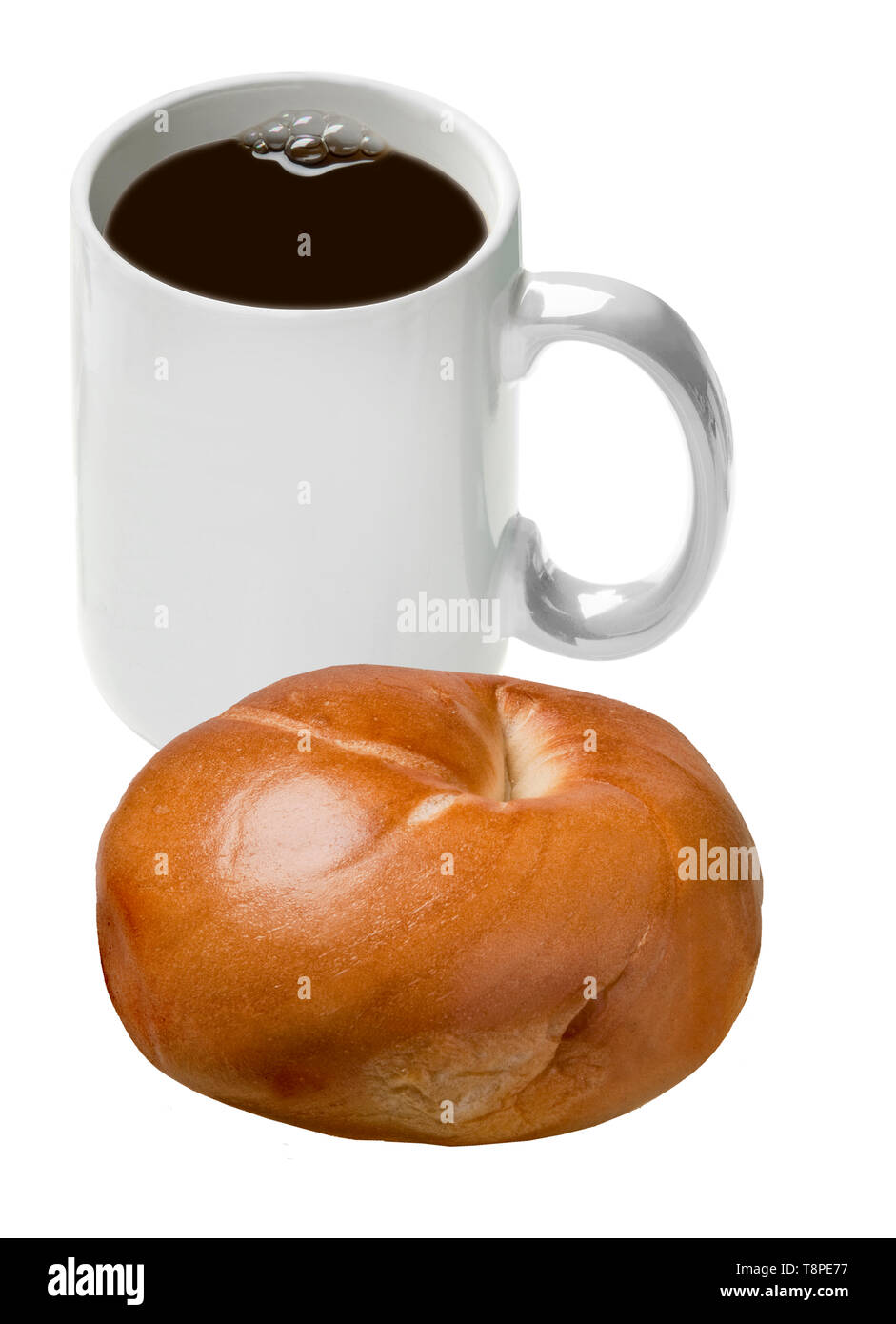 Breakfast sandwich coffee Cut Out Stock Images & Pictures - Alamy