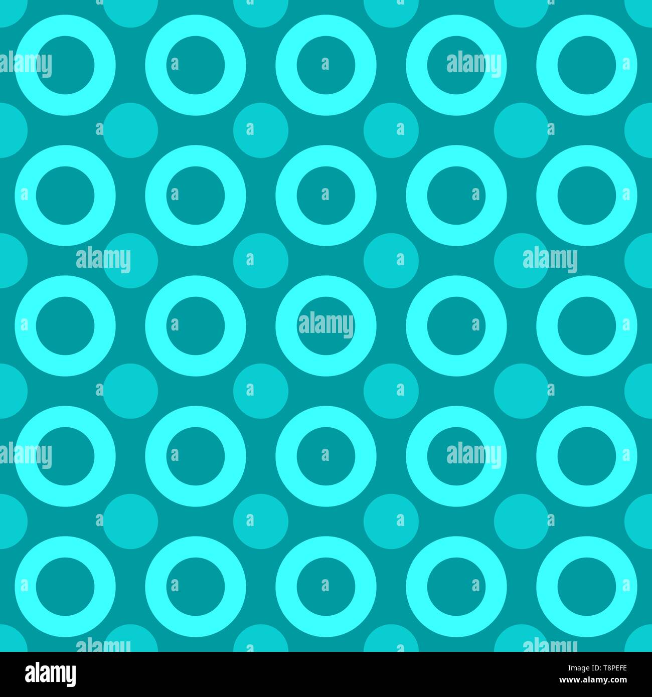 Simple seamless pattern - vector circle design background Stock Vector ...