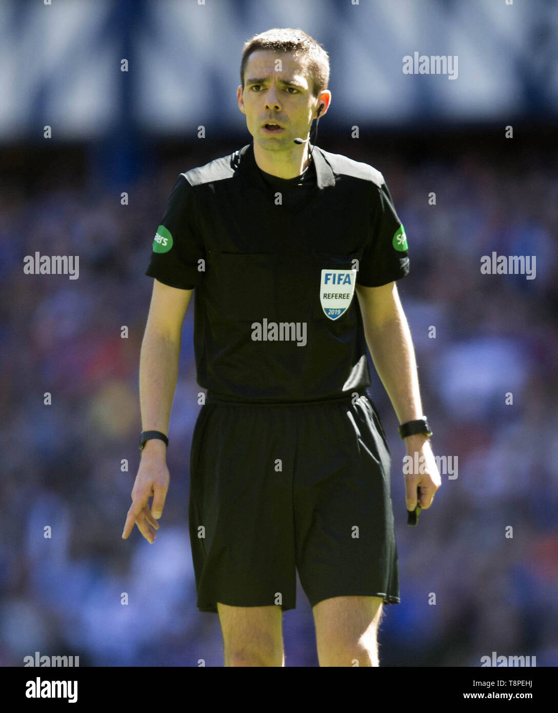 Referee Kevin Clancy Stock Photo - Alamy