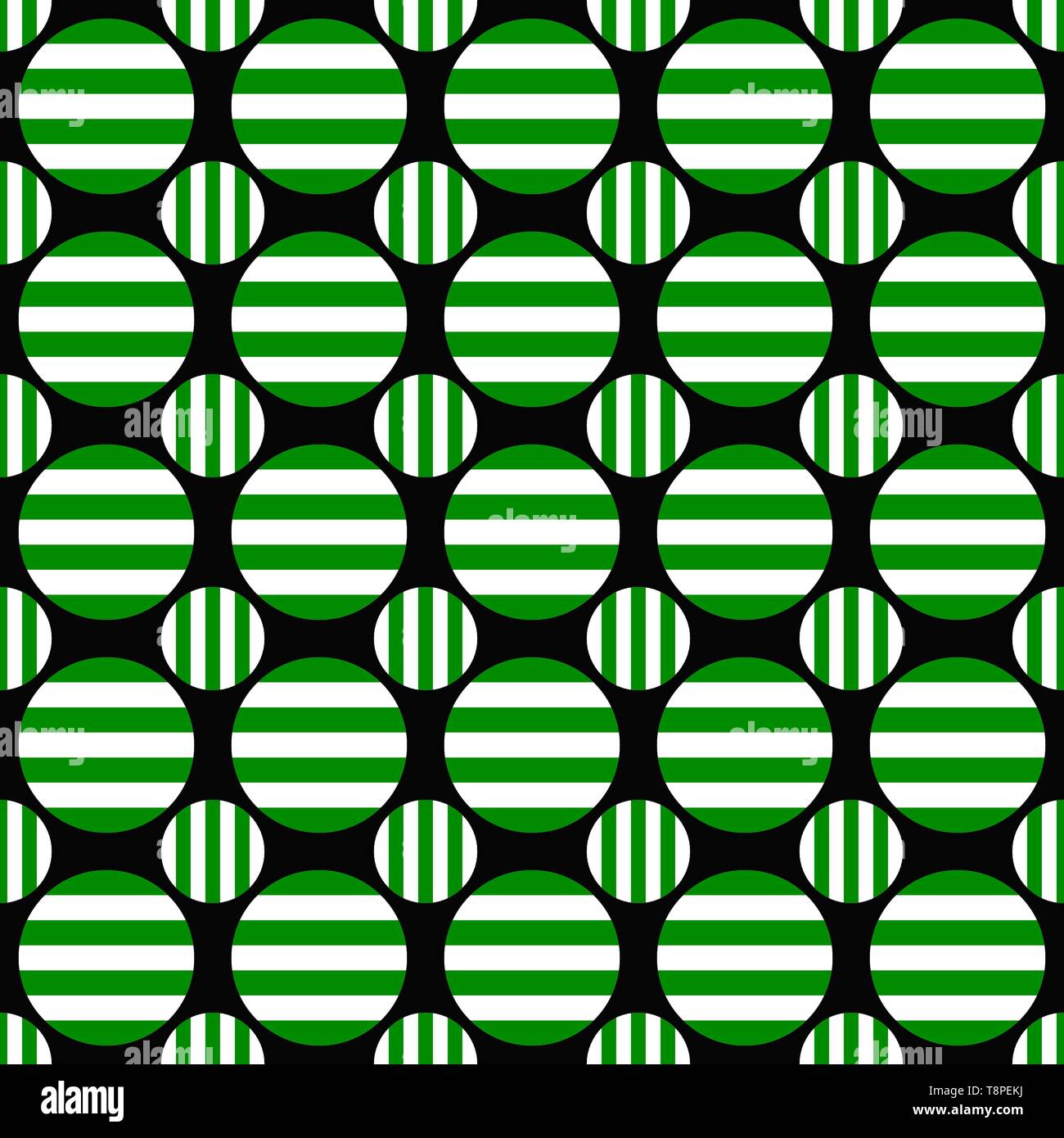Simple seamless pattern - vector circle background illustration Stock ...