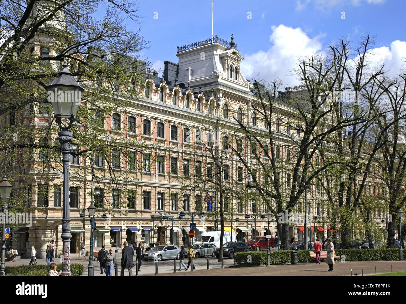Esplanadi park in Helsinki. Finland Stock Photo - Alamy