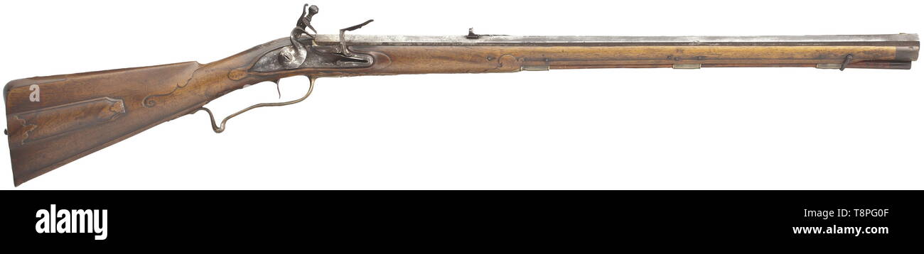 Civil long arms, flintlock and caplock, flintlock rifle, Limmer in ...