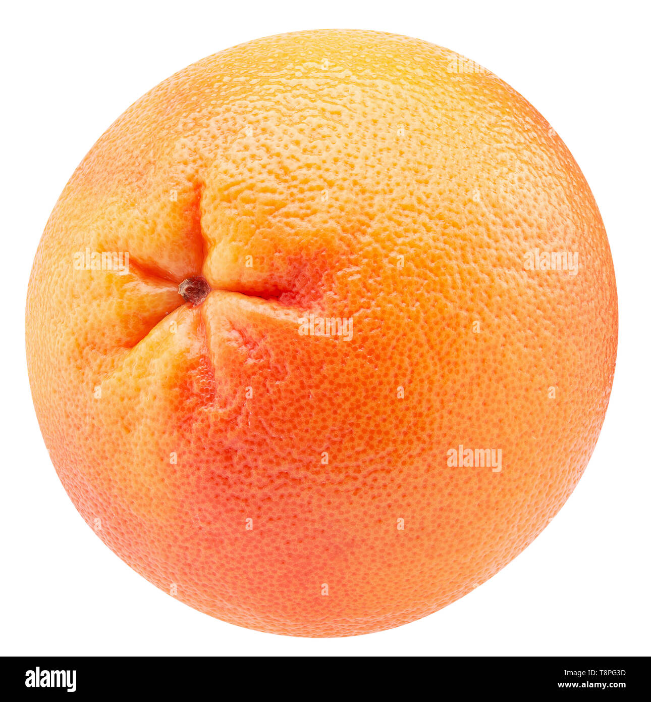 sicilian red orange isolated on a white background Stock Photo - Alamy