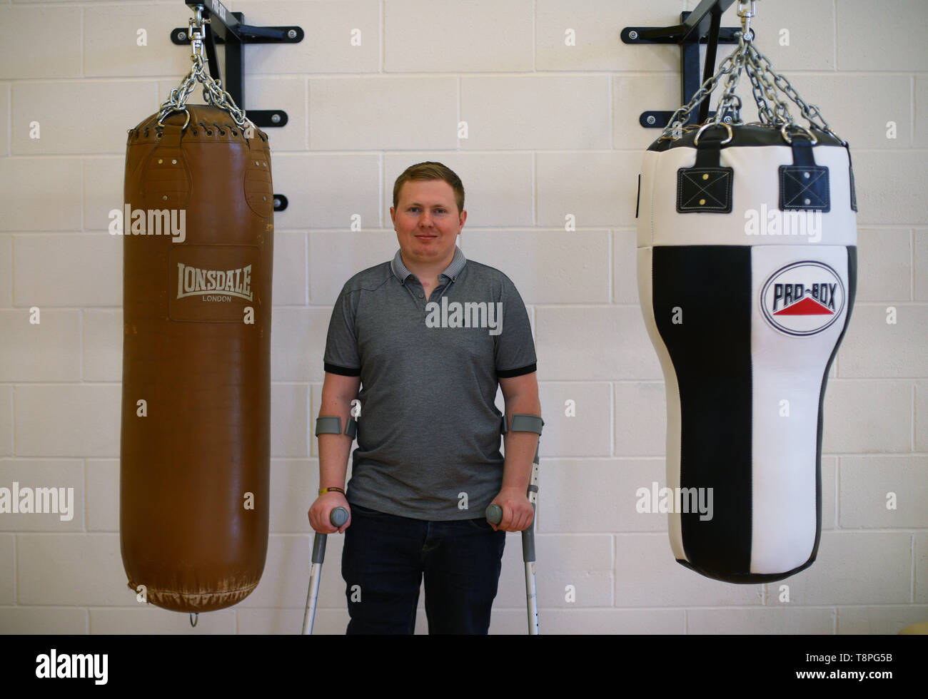 Patient Adam Nesbitt, a Lance Corporal in the Royal Logistic Corps (RLC ...