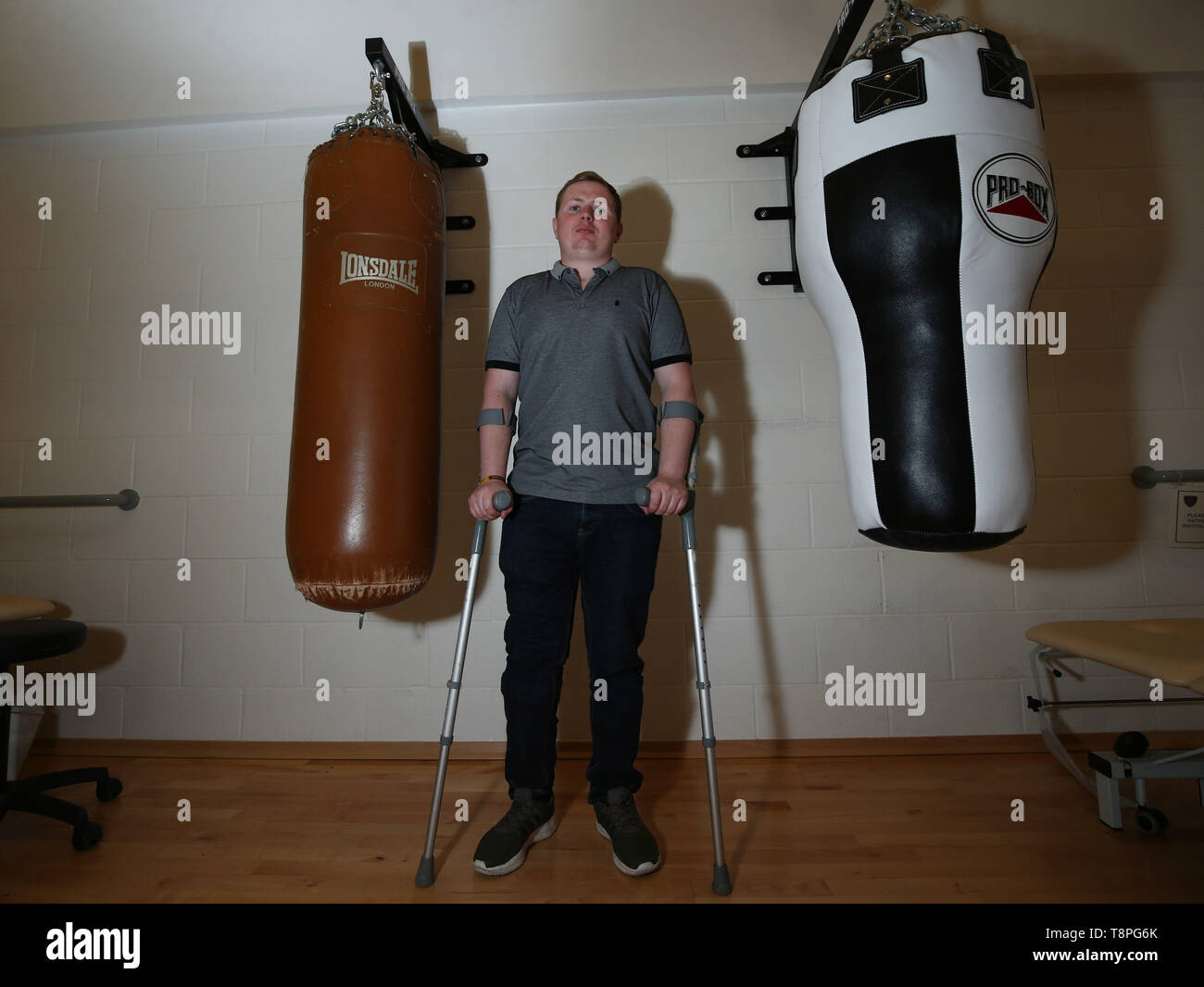 Patient Adam Nesbitt, a Lance Corporal in the Royal Logistic Corps (RLC ...