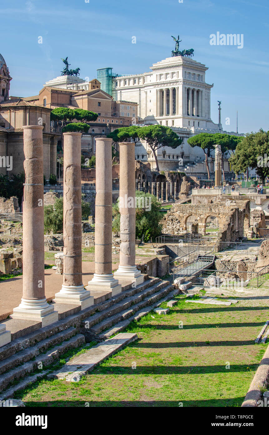 The Roman Forum, Italy Stock Photo - Alamy