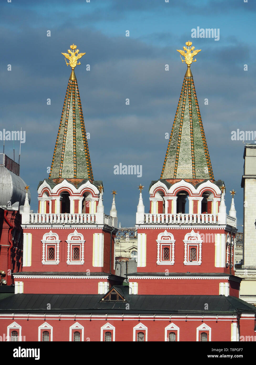 Voskresenskiye Vorota, Resurrection Gate, Iberian Gate and Chapel ...