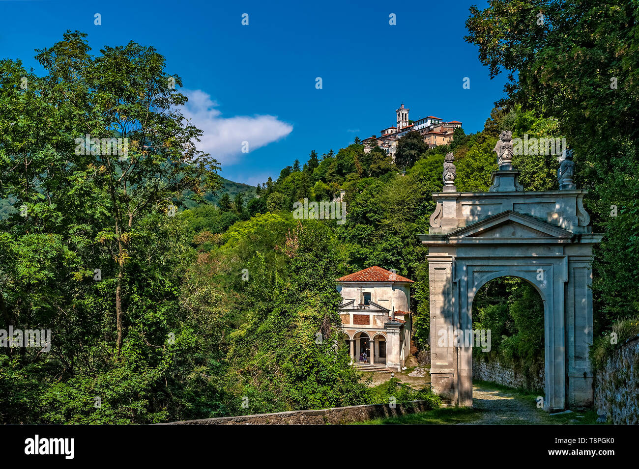 Italy Lombardy Unesco World heritage Site - Sacro Monte di Varese ...