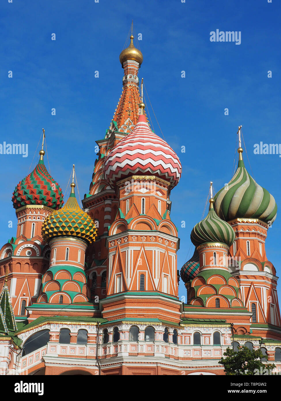 Saint Basil's Cathedral, Moscow, Russia, UNESCO World Heritage Site ...