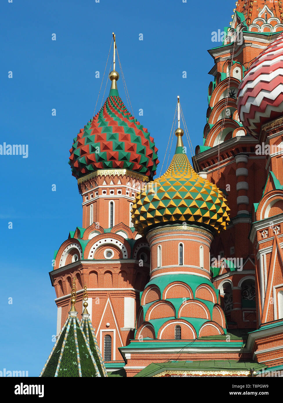 Saint Basil's Cathedral, Moscow, Russia, UNESCO World Heritage Site ...