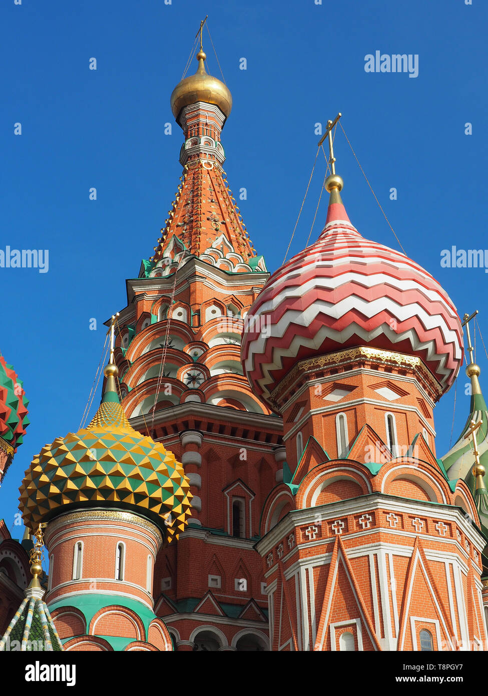 Saint Basil's Cathedral, Moscow, Russia, UNESCO World Heritage Site ...