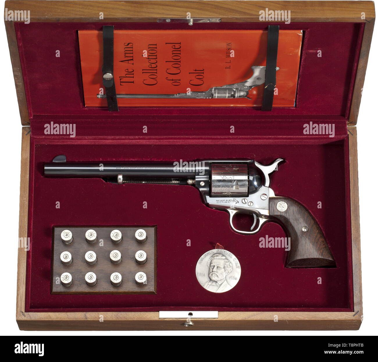 A Colt SA Army 1873 "Sesquicentennial Model", in its case, USA Cal..45 ...