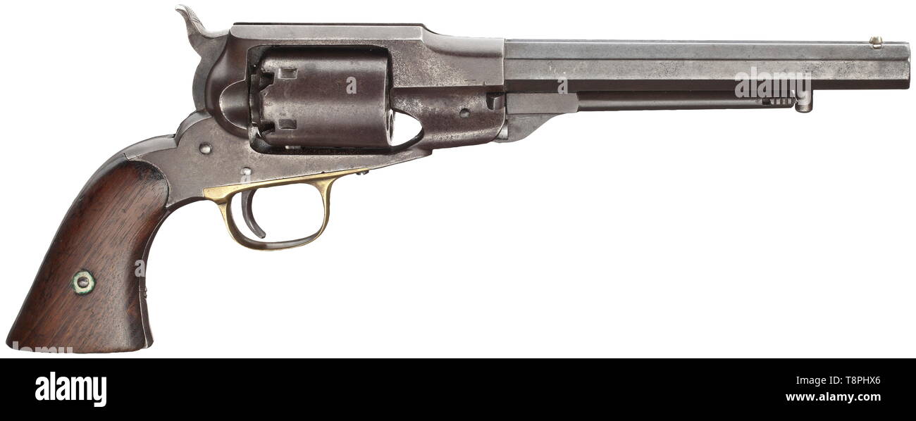 A Remington-Beals Navy revolver, USA, circa 1862/63 Cal..36 Perc, no ...