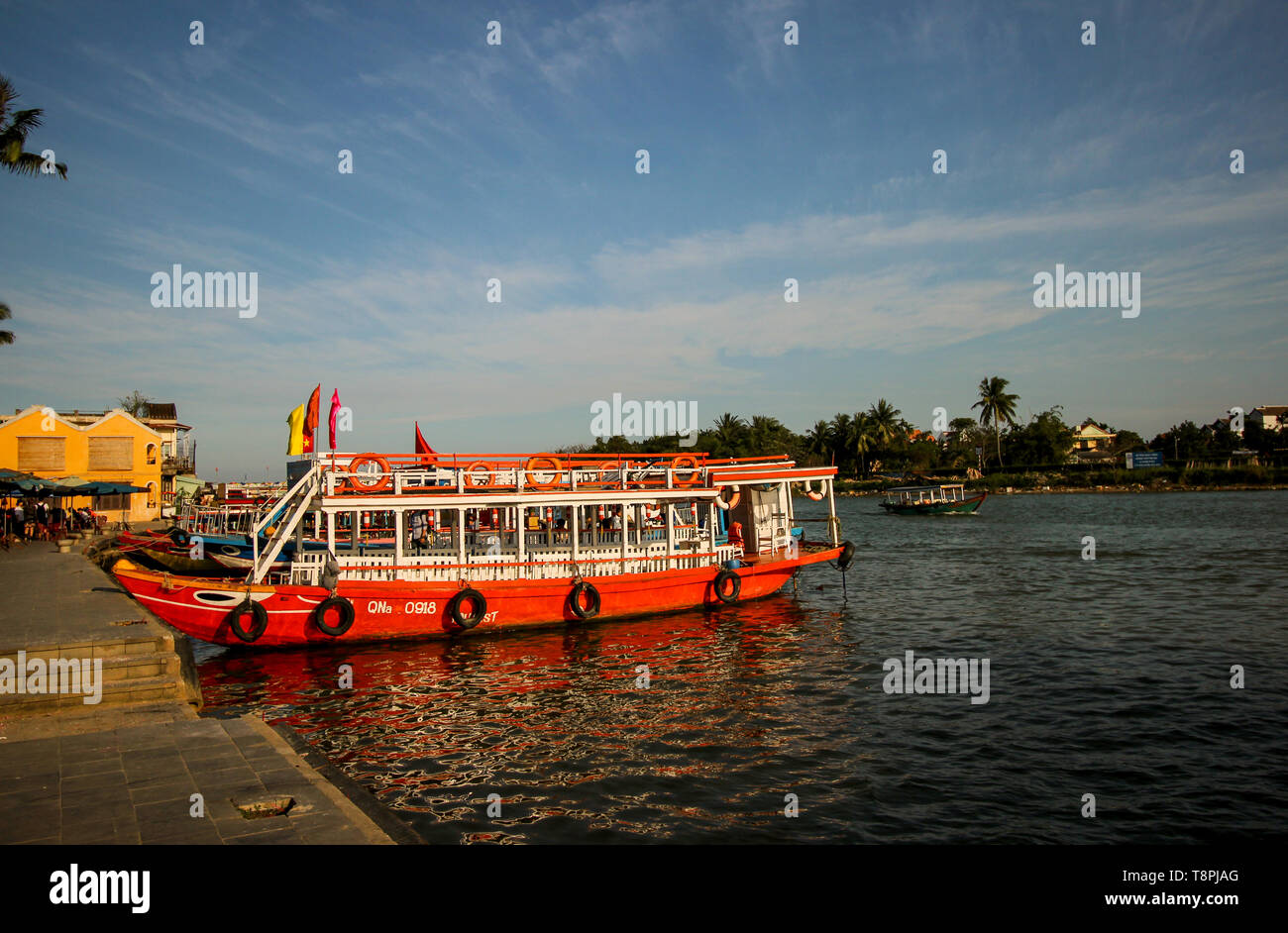 Vietnam boat eyes hi-res stock photography and images - Alamy