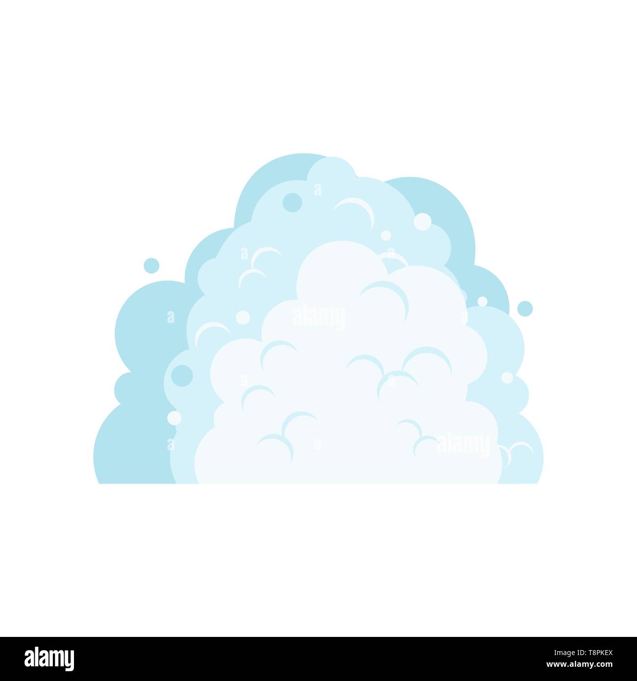 Snowdrift Isolated. Pile of snow. Vector illustration Stock Vector ...