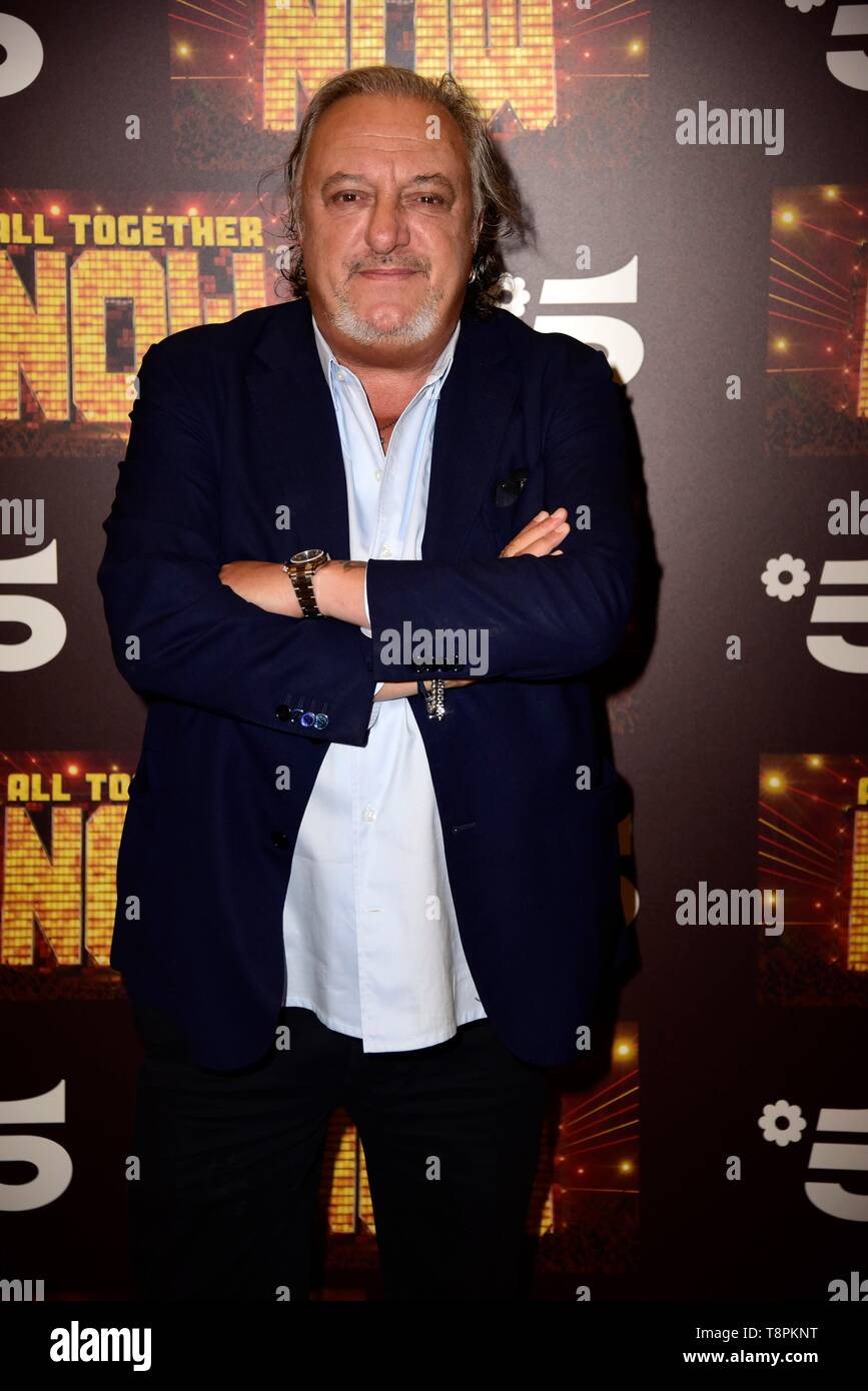 Milan, Italy. 14th May, 2019. Canale 5 presents: "Together Now" with ...