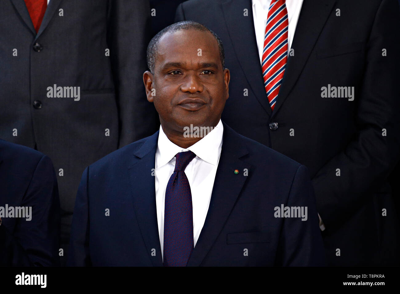 Brussels, Belgium. 14th May 2019. Defence Minister of Burkina Faso ...