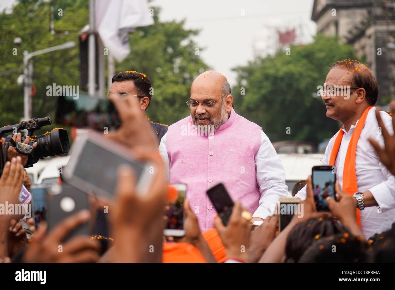 Bharatiya janata party bjp during a mega hi-res stock photography and ...