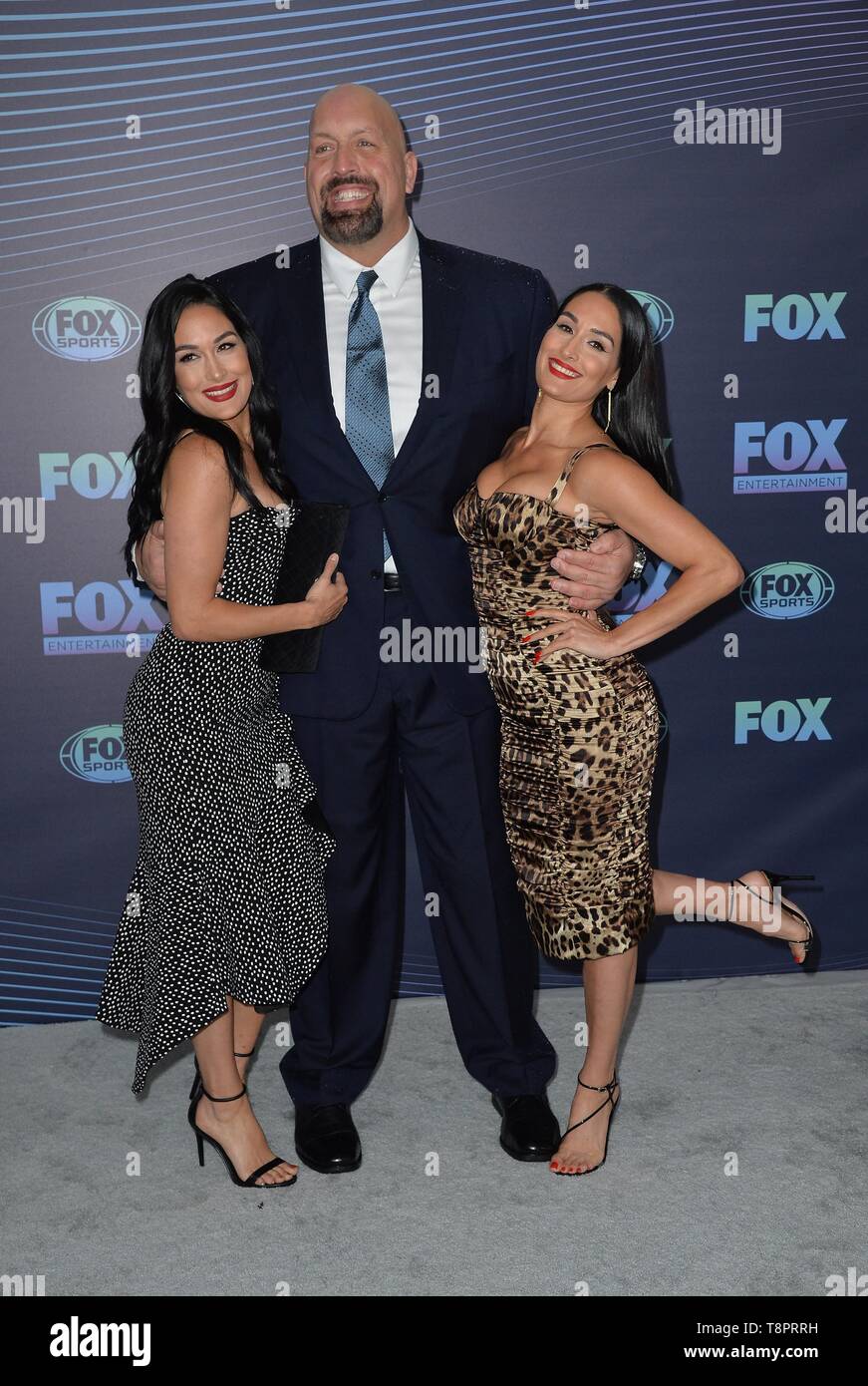 New York, NY, USA. 13th May, 2019. Brie Bella, Paul Wight, Nikki Bella ...