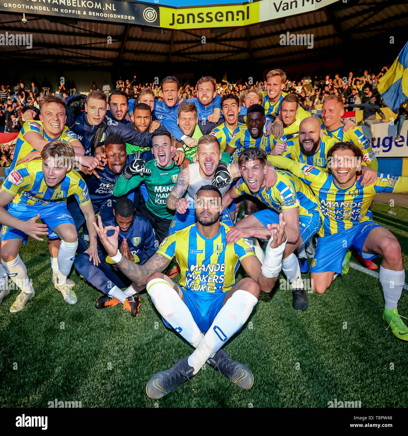 WAALWIJK, 14-05-2019 ,Mandemakers Stadion, Keuken Kampioen Divisie, RKC ...