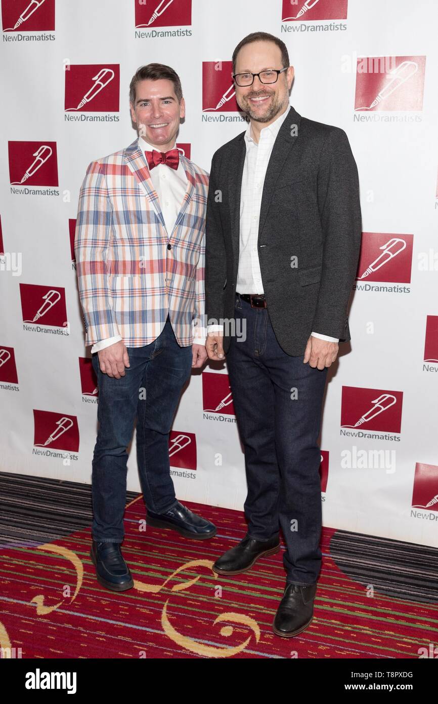 New York, NY, USA. 14th May, 2019. Chad Beguelin, Matthew Sklar at ...