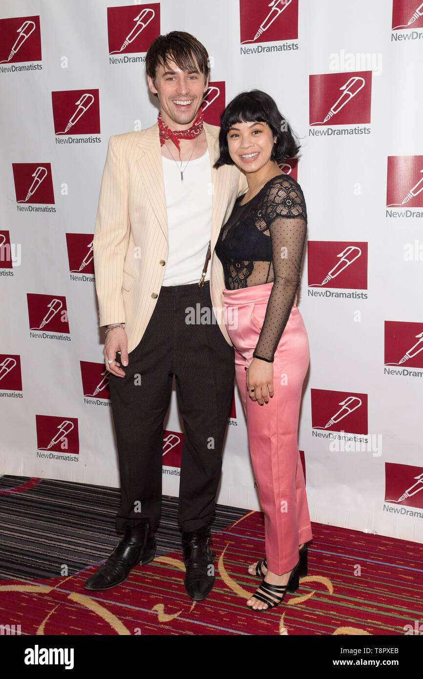 New York, NY, USA. 14th May, 2019. Reeve Carney, Eva Noblezada at ...