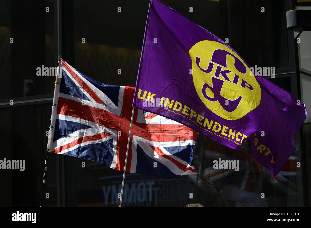 Ukip flag hi-res stock photography and images - Alamy