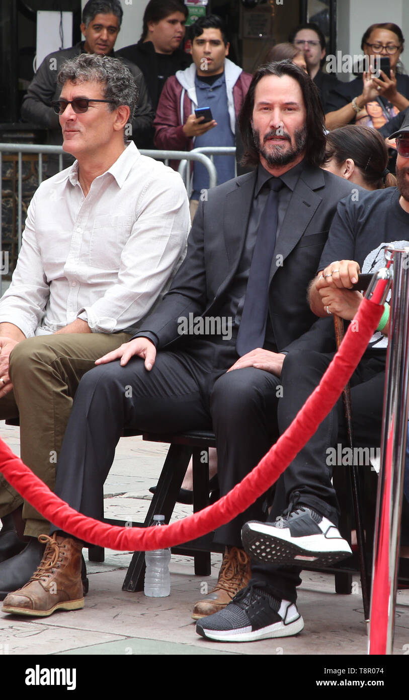 Hollywood, Ca. 14th May, 2019. Keanu Reeves, at the Keanu Reeves Hand ...